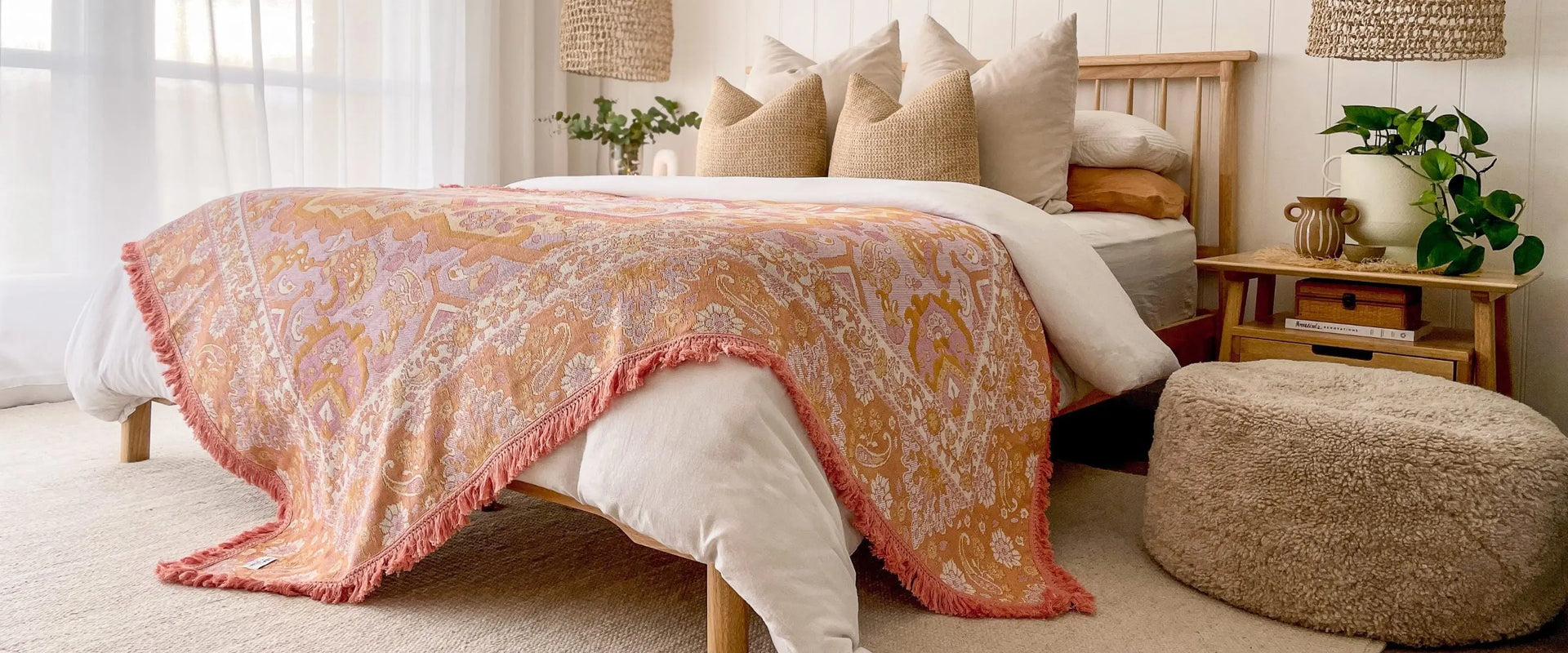 Homewares & Decor - Woven Throws | 100% Cotton Blankets – ISLA Label ...