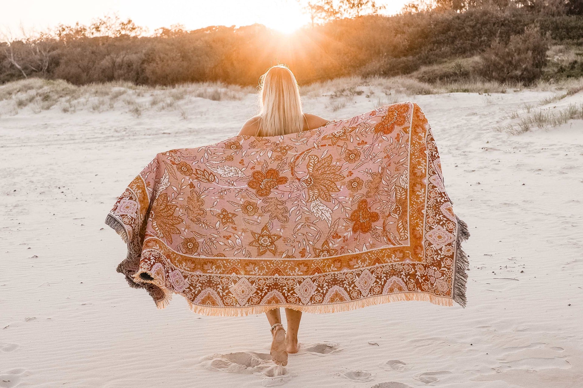 Premium Boho Picnic Rugs & Beach Umbrellas | Designed In Australia ...