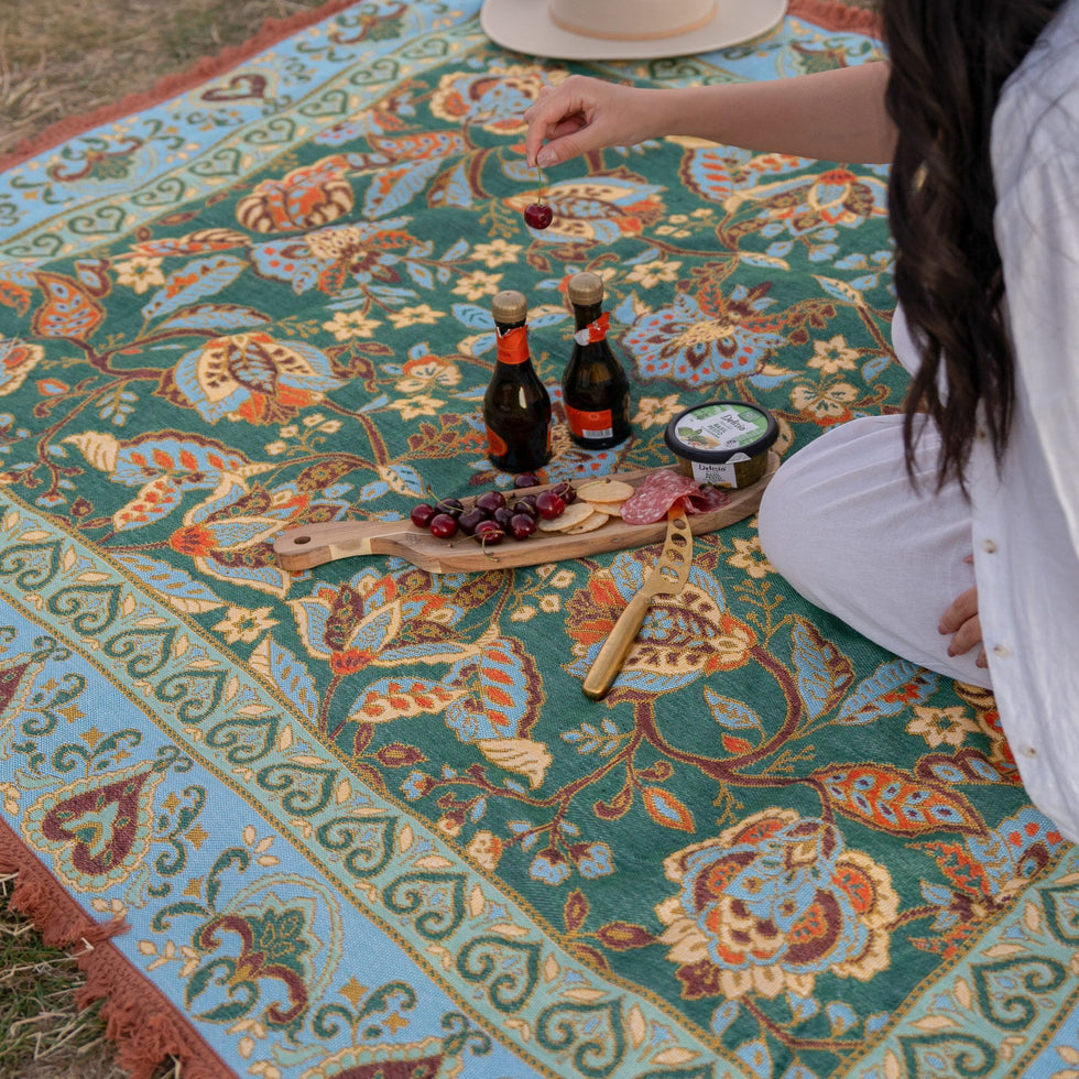 Beach Mats Australia | Large Boho Beach Blanket & Woven Beach Rugs – ISLA
