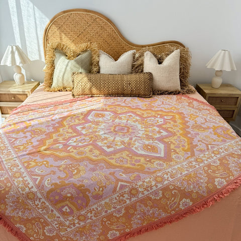 Sundown Bohemian Picnic Rug | Shop XL Boho Picnic Blankets Australia ...