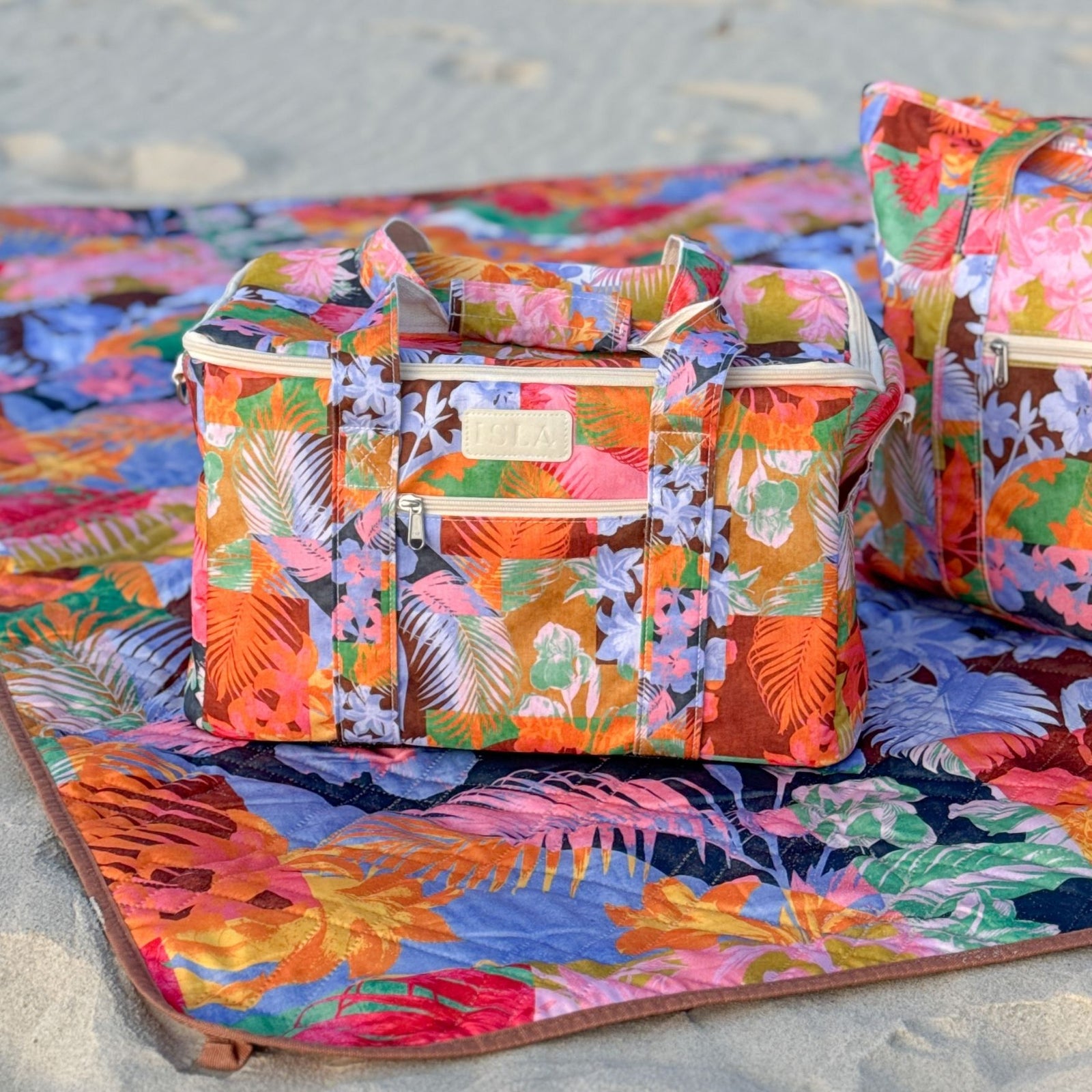 Tropic Large Beach Cooler Bags | Insulated Lunch Bag Australia – ISLA